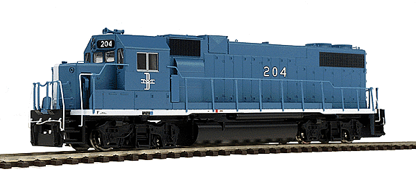 Walthers - PROTO 2000 Diesel EMD GP38-2 Powered - Assembled - Boston & Maine #204 (blue & white ...
