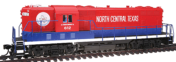 Walthers - PROTO 2000 Diesel EMD GP7 Phase II Powered w/Sound & DCC - North Central Texas #612 ...