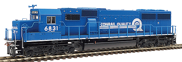 Walthers - PROTO 2000 Diesel EMD SD50 Powered - Assembled - Conrail #8672 (blue & white) - 920-30853