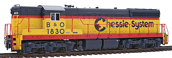 Walthers - PROTO 2000 Diesel EMD SD7 Powered w/Sound & DCC - Chessie ...