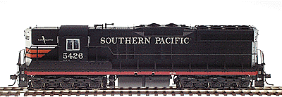 Walthers - PROTO 2000 Diesel EMD SD9 Powered - Southern Pacific #5426 ("Black Widow" scheme ...