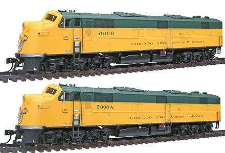 Walthers - PROTO 2000(R) Diesel EMD E7A-A Phase I Powered w/Sound & DCC - Chicago & North ...