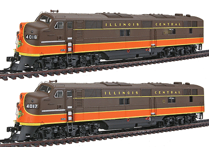 Walthers - PROTO 2000(R) Diesel EMD E7A-A Phase I Powered w/Sound & DCC - Illinois Central #4016 ...