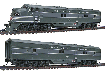 Walthers - PROTO 2000(R) Diesel EMD E7A-B Phase I Powered w/Sound & DCC - New York Central #4008 ...
