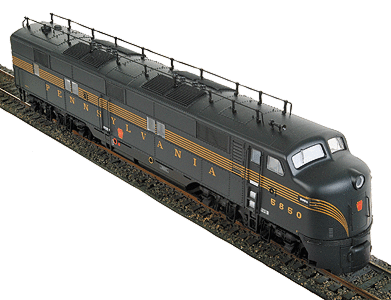 Walthers - PROTO 2000(R) Diesel EMD E7A-B Powered Phase I w/Sound & DCC - Pennsylvania #5842A ...