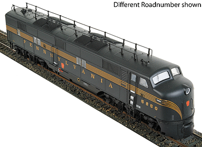 Walthers - PROTO 2000(R) Diesel EMD E7A Phase I Powered Standard DC - Pennsylvania #5851A (Late ...