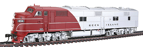 Walthers - PROTO 2000(R) Diesel EMD E7A Powered Phase I w/Sound & DCC - Rock Island #634 - 920-40982