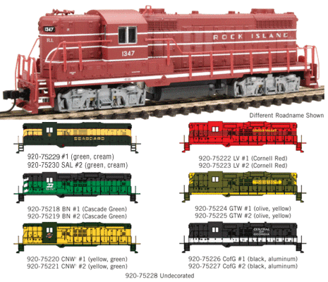 Walthers - PROTO N Diesel EMD GP18 Powered - Seaboard Air Line #400 - 920-75229