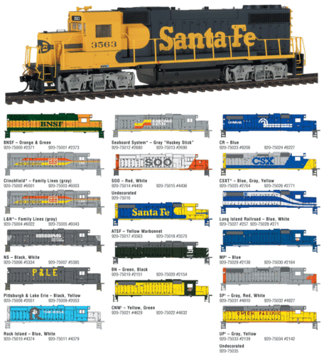 Walthers - PROTO N Diesel EMD GP38-2 w/88" Low Nose - Powered ...