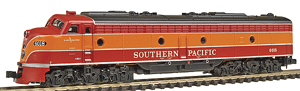 Walthers - PROTO N EMD Diesel E8A - Powered - Assembled - Southern Pacific "Daylight" #6018 ...