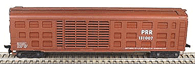 Bowser - PRR 50' K-9 Stock Car - Kit - Pennsylvania Railroad - Block ...