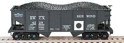 Bowser - PRR Class GLa 2-Bay Open Hopper - Ready to Run - Berwind Coal ...