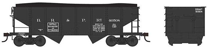 Bowser - PRR Class GLa 2-Bay Open Hopper - Ready to Run - Buffalo ...