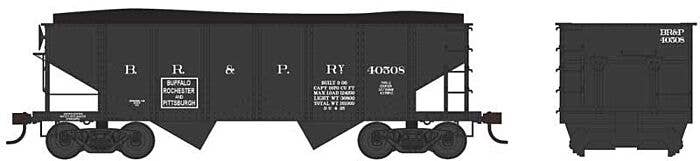 Bowser - PRR Class GLa 2-Bay Open Hopper - Ready to Run - Buffalo ...