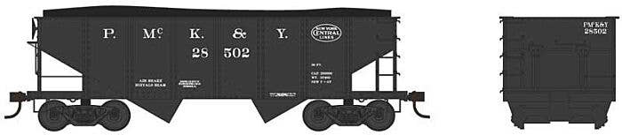 Bowser - PRR Class GLa 2-Bay Open Hopper - Ready to Run - Pittsburgh ...