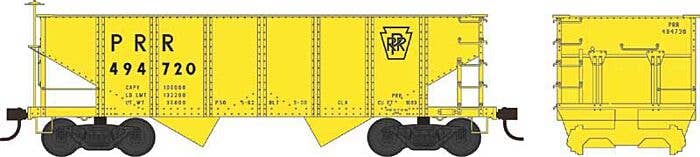 Bowser - PRR Class GLa 2-Bay Open Hopper - Ready to Run - Pennsylvania ...