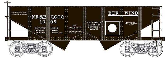 Bowser - PRR Class GLa 2-Bay Open Hopper - Ready to Run - Executive ...