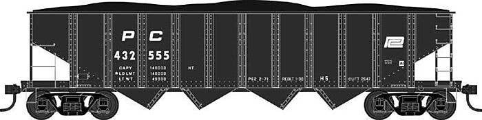 Bowser - PRR Class H21a 4-Bay Hopper - Ready to Run - Penn Central ...