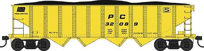 Bowser - PRR Class H21a 4-Bay Hopper - Ready to Run - Penn Central ...