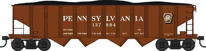 Bowser - PRR Class H21a 4-Bay Hopper - Ready to Run - Pennsylvania ...