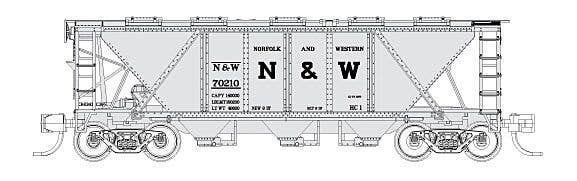 Fox Valley - PRR Class H30 3-Bay Covered Hopper - Ready to Run ...