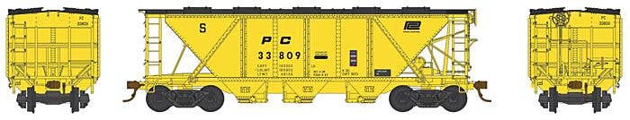 Bowser - PRR Class H30 Covered Hopper - Ready to Run - Penn Central ...
