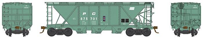Bowser - PRR Class H30 Covered Hopper w/Raised Roofwalk - Ready to Run ...
