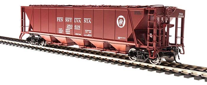 BLI - PRR Class H32 5-Bay Covered Hopper 2-Pack - Ready to Run ...