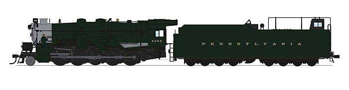 BLI - PRR Class I1sa 2-10-0, 210F82A Long Tender - Sound and DCC ...