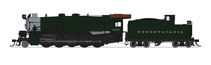 BLI - PRR Class I1sa 2-10-0, 90F82 Short Tender - Sound and DCC ...