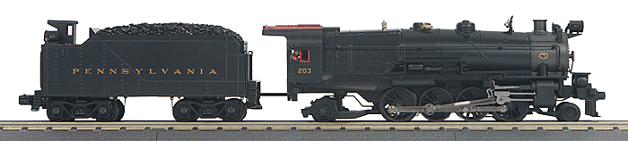 MTH - PRR Class L-1 2-8-2 Mikado w/Proto-Sound 3.0 - 3-Rail - RailKing ...