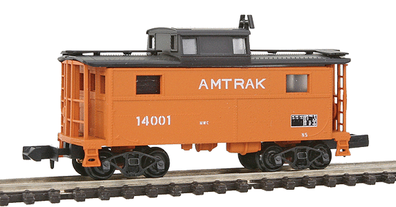 Bowser - PRR Class N5 Steel Cabin Car (Caboose) - Assembled - Amtrak ...