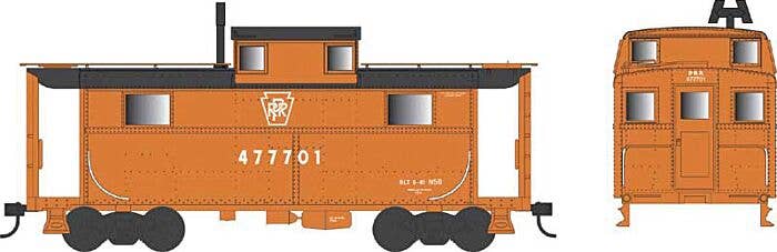 Bowser - PRR Class N5 Steel Cabin Car (Caboose) - Ready to Run ...