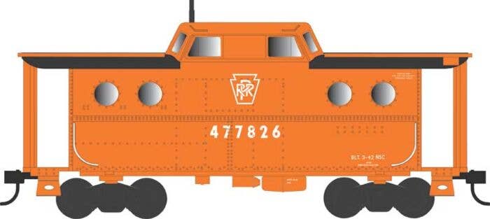 Bowser - PRR Class N5C Steel Cabin Car (Caboose) - Ready to Run ...
