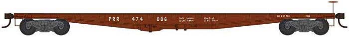 Bowser - PRR F30a Flatcar - Ready to Run - Pennsylvania Railroad 474093 ...