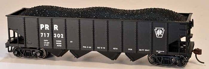 Bowser - PRR H-21a 4-Bay Hopper - Kit - Pennsylvania Railroad 717323 ...