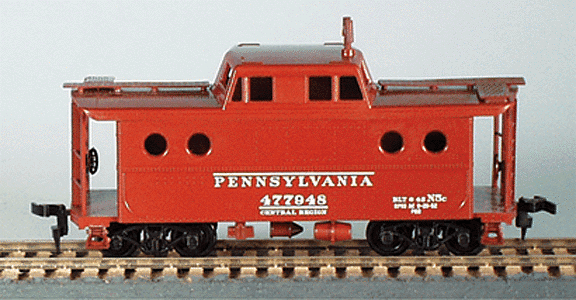 Bowser - PRR N-5C Caboose - Kit - Pennsylvania Railroad - Central ...