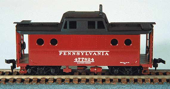 Bowser - PRR N-5C Caboose - Kit - Pennsylvania Railroad - Eastern ...