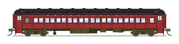 BLI - PRR P70 Heavyweight Coach - Ready to Run - Pennsylvania Railroad ...