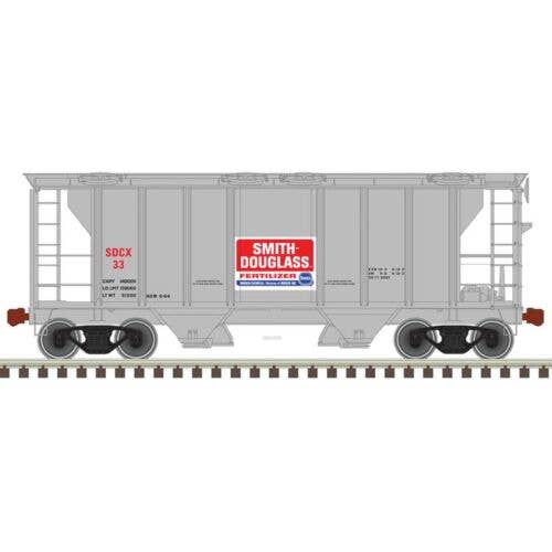 Atlas Trnm - PS-2 2-Bay Covered Hopper - Ready to Run - Smith Douglass ...