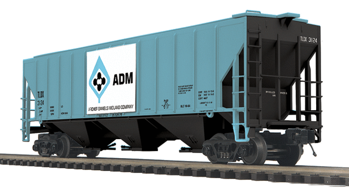 MTH - PS-2CD High-Side Covered Hopper - 3-Rail - Ready to Run - Premier ...