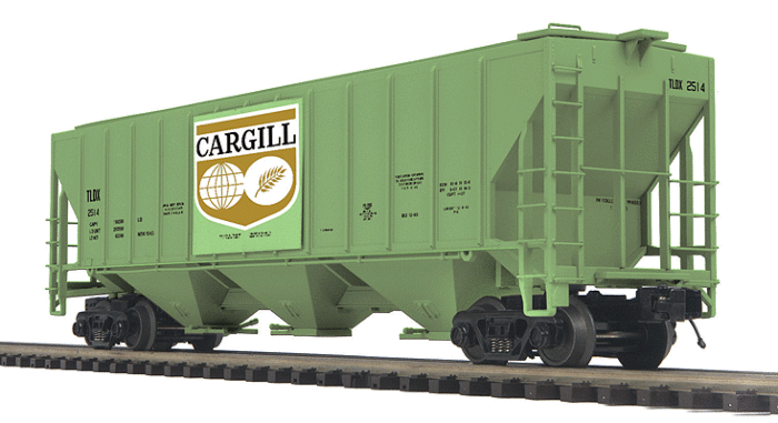 MTH - PS-2CD High-Side Covered Hopper - 3-Rail - Ready to Run - Premier ...