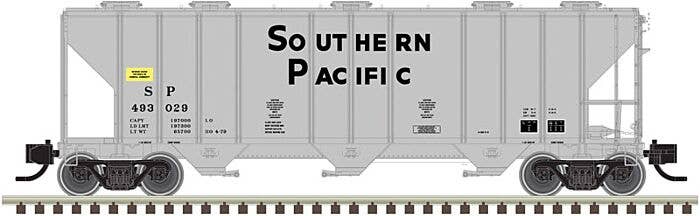Atlas - PS-4000 3-Bay Covered Hopper - Ready to Run - Southern Pacific ...