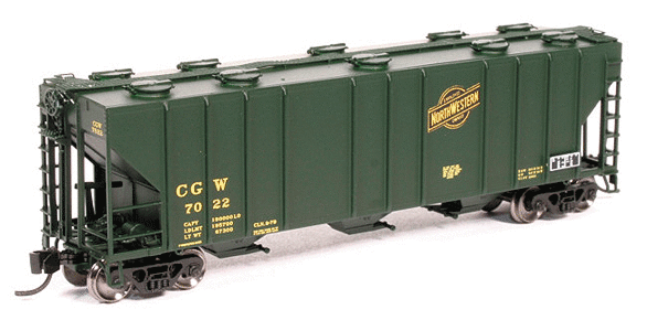 BLMA - PS-4000 Covered Hopper - Chicago & North Western (CGW) #7001 ...