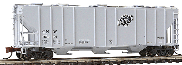 BLMA - PS-4000 Covered Hopper - Ready to Run - Chicago & North Western ...