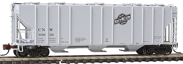 BLMA - PS-4000 Covered Hopper - Ready to Run - Chicago & North Western ...