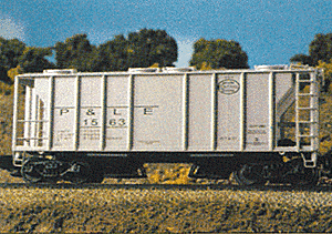 S Helper - PS2 Covered Hopper - NYC/Pittsburgh & Lake Erie (gray w ...