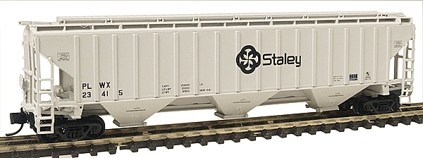 Intermount - PS2CD 4750 Cubic Foot 3-Bay Covered Hopper - Assembled ...