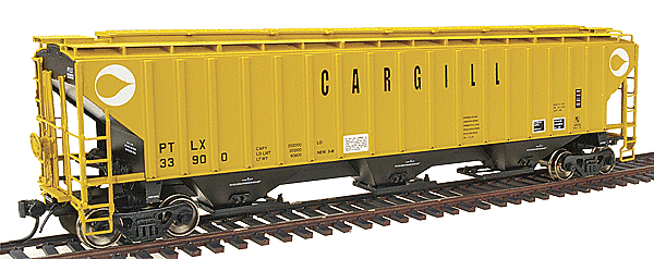 Intermount - PS2CD 4750 Cubic Foot 3-Bay Covered Hopper - Ready to Run ...