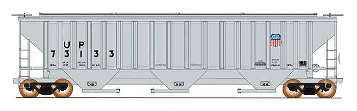 Intermount - PS2CD 4750 Cubic Foot 3-Bay Covered Hopper - Ready to Run ...